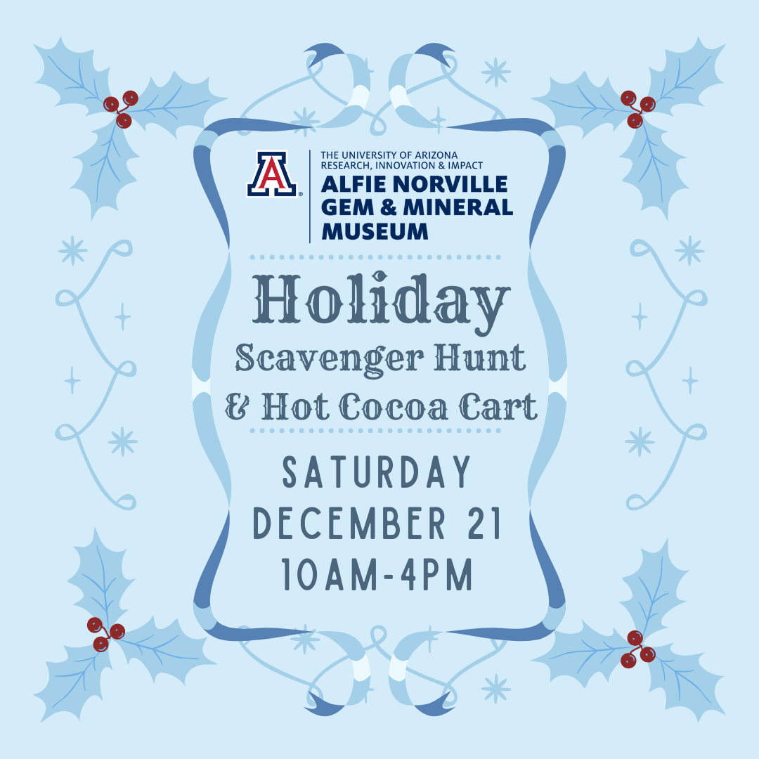 Holiday Scavenger Hunt & Hot Cocoa Cart | Alfie Norville Gem & Mineral ...